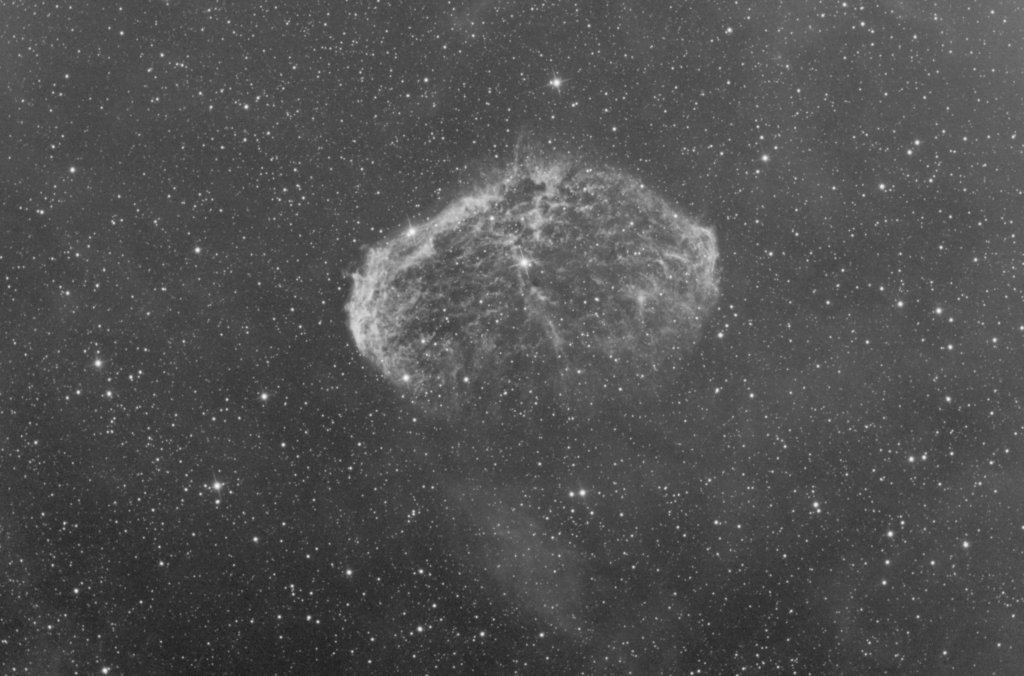 NGC6888 – HA New Data – DM Astro Photography